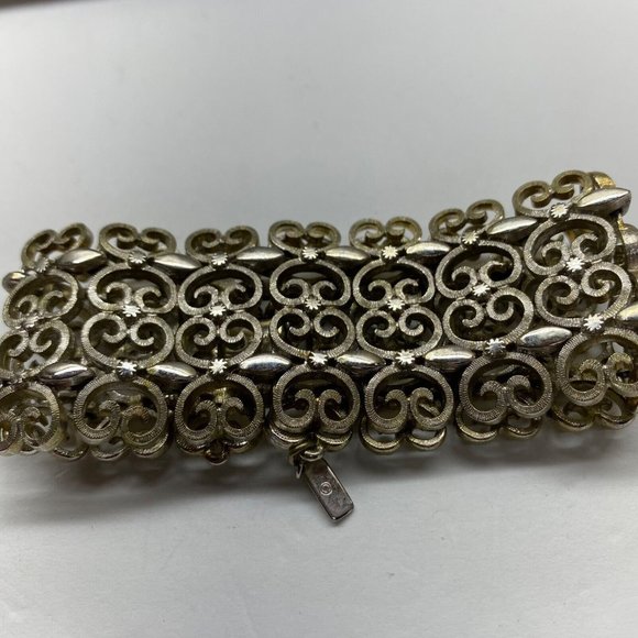 Unbranded | Jewelry | Filigree Mesh Bracelet Open Work See Large ...